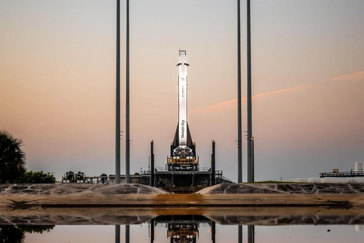 3D-printed rocket by Startup Relativity failed to reach orbit despite a stunning night launch